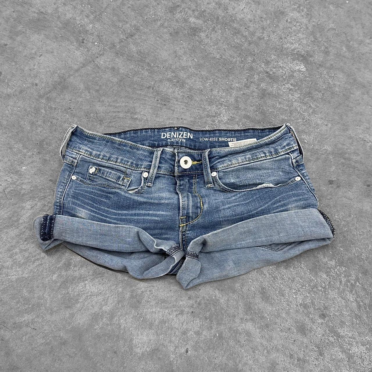 Levi’s Low Rise Denim Shorts Ultra low rise fit,... | Depop