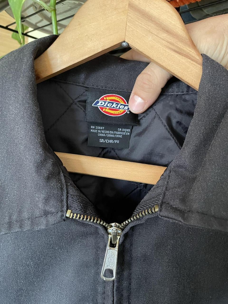 Dickies Black Work Jacket Size unknown, maybe size... - Depop