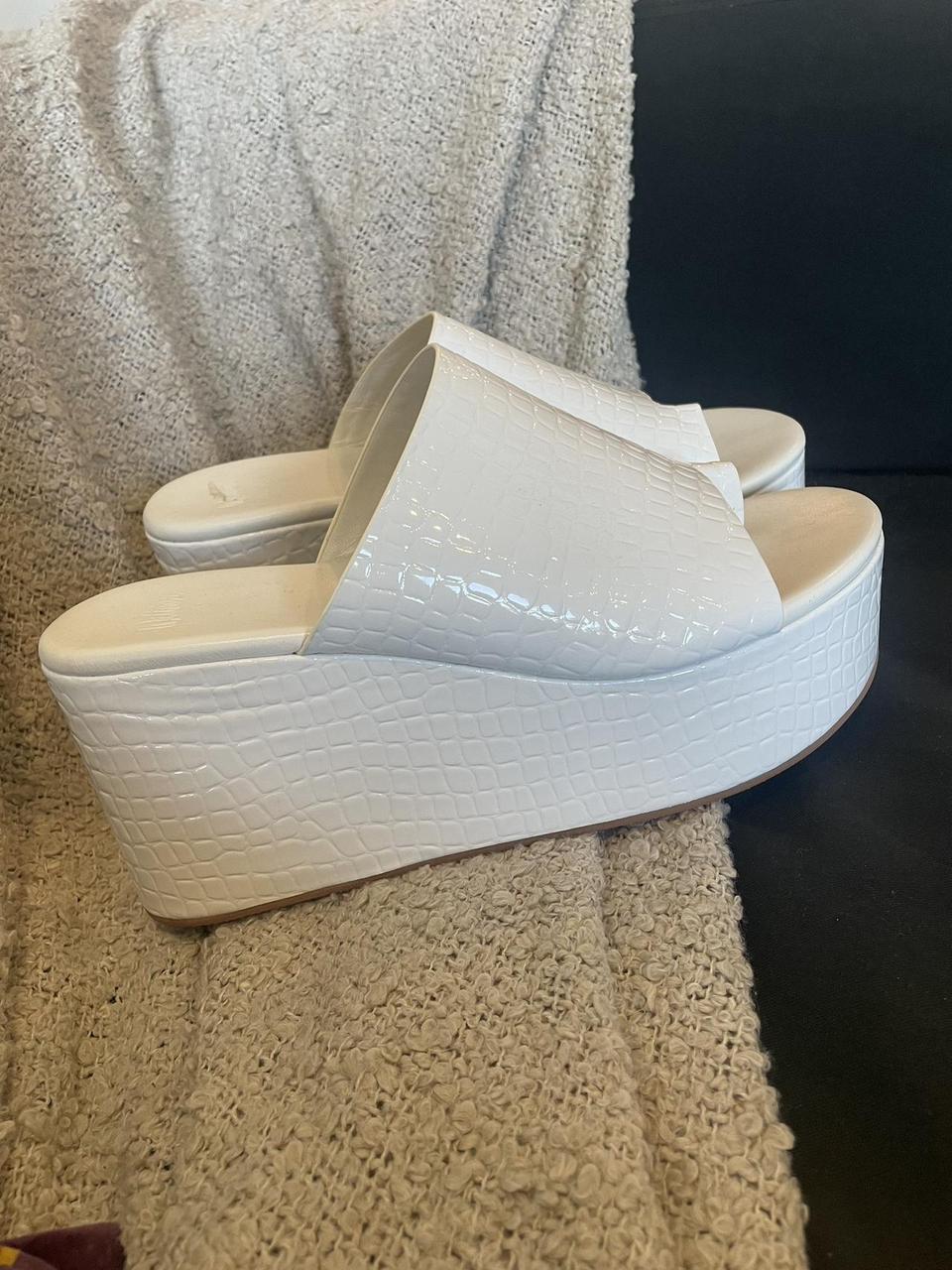 Wittner platform slides, brand new, never worn.... - Depop