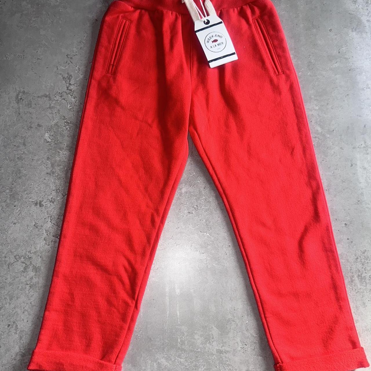 Red joggers 4 years New with tags - Depop