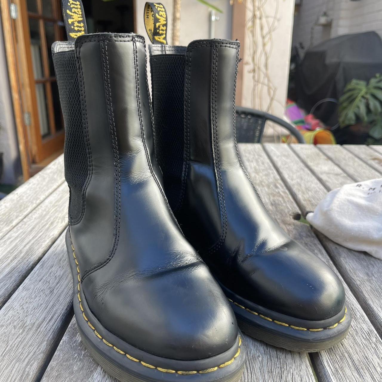 Dr. Martens 2976 High Smooth Leather Chelsea Boot... | Depop
