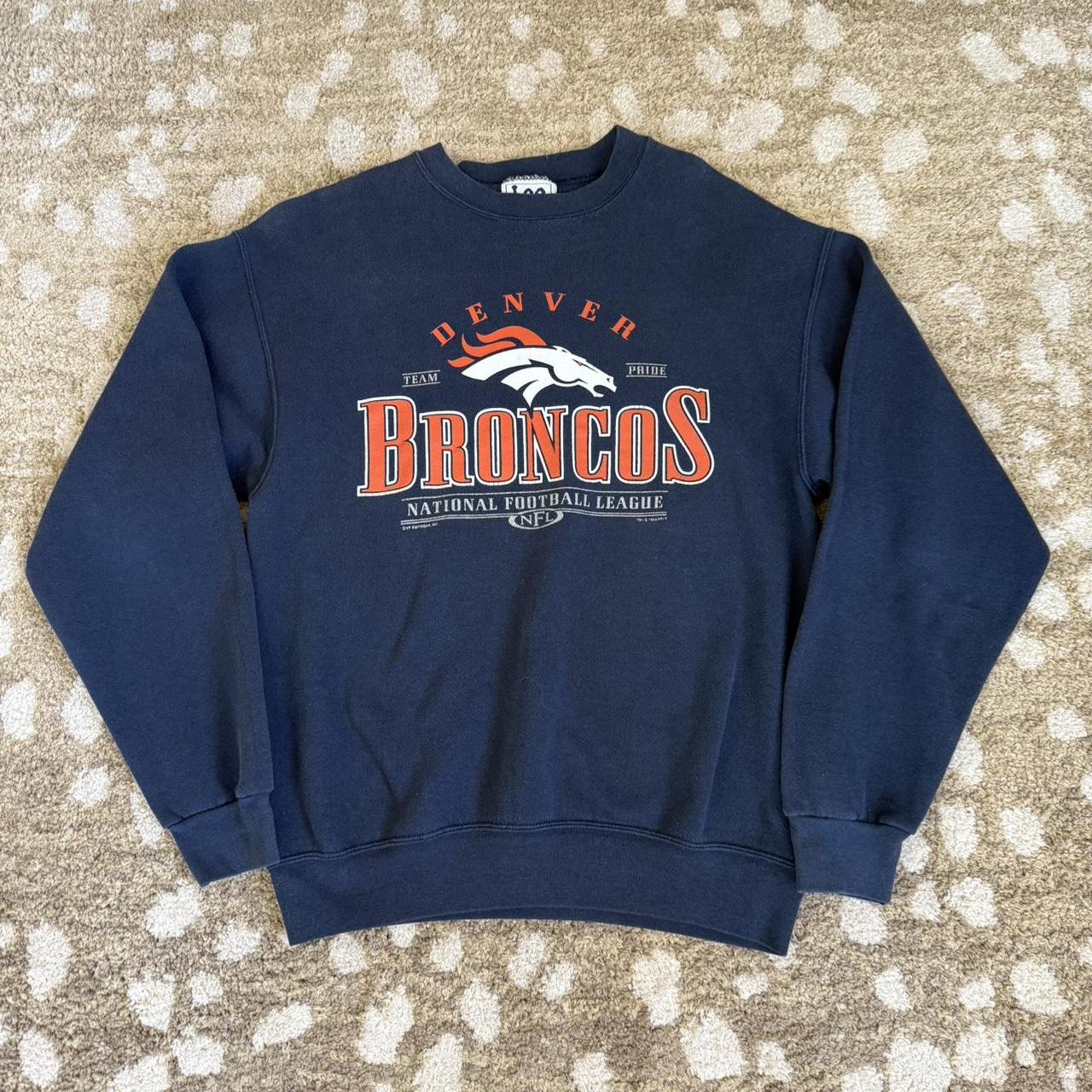 Vintage Denver Broncos NFL crewneck sweatshirt Men’s... | Depop