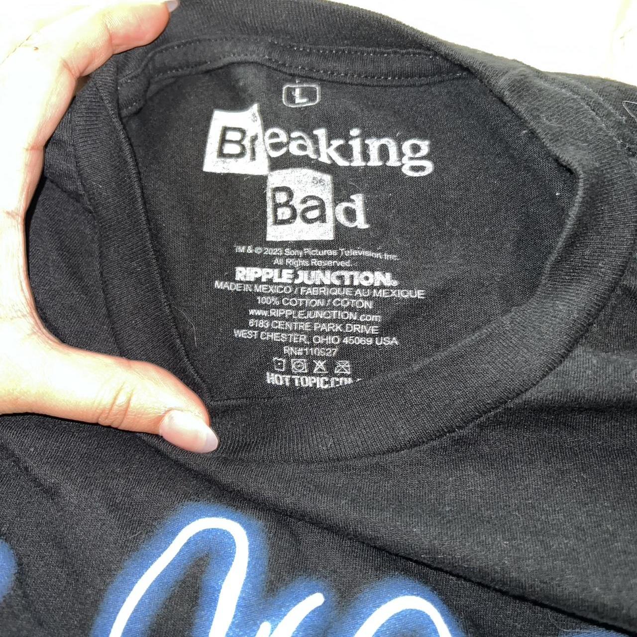 Black and blue Breaking Bad tee #BreakingBad | Depop