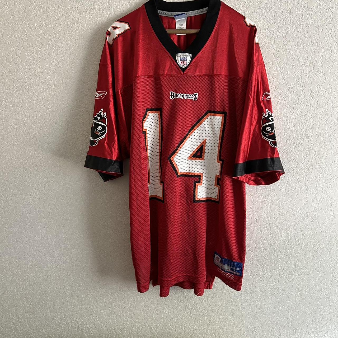Vintage Reebok NFL Tampa Bay Buccaneers Football... - Depop