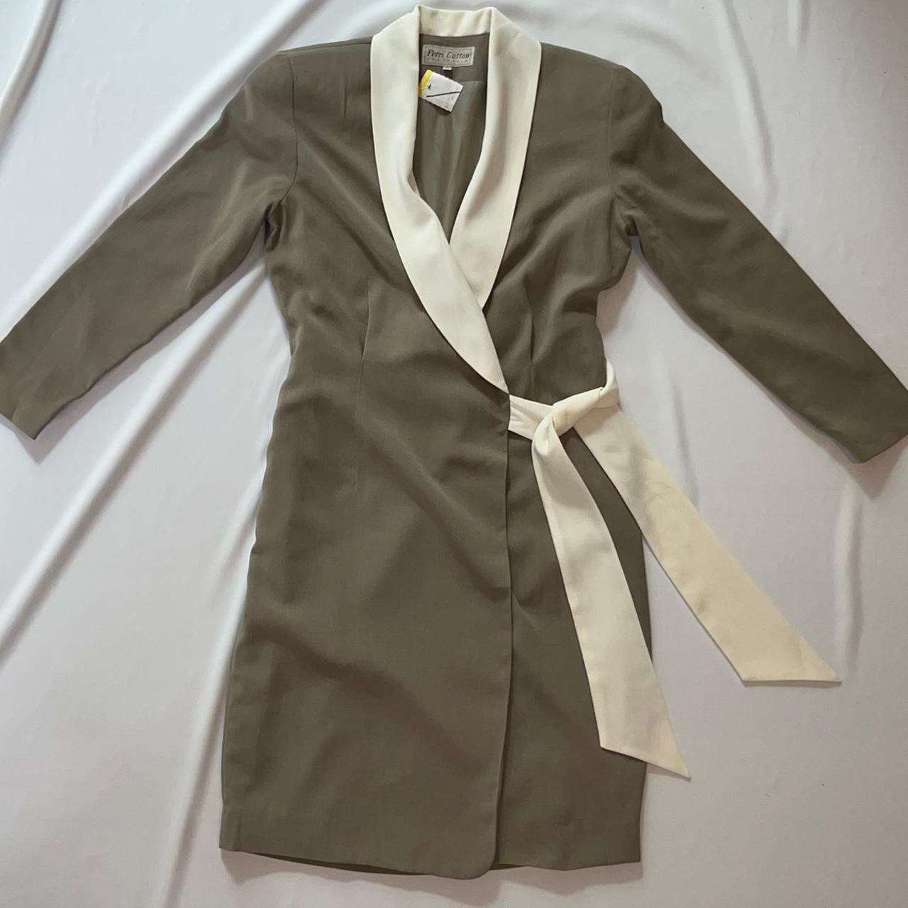 Perri Cutten vintage wrap blazer designed in 1994.... | Depop