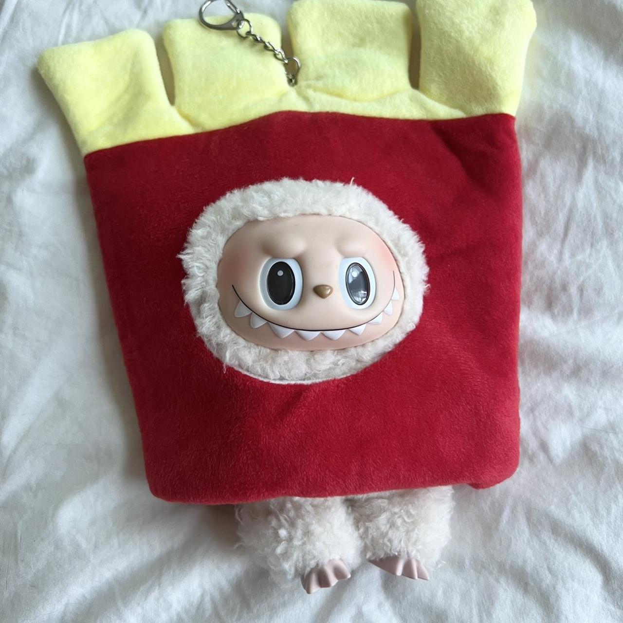 POP MART LABUBU FRENCH FRY OUTFIT WITH CHAIN- (DOLL... | Depop