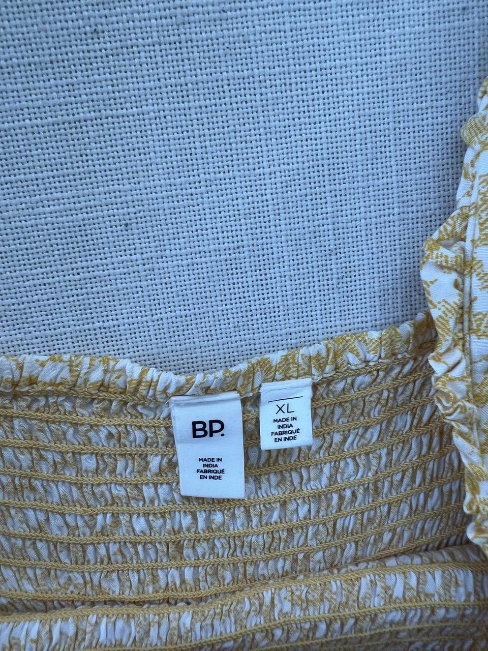 BP Yellow Flower Sun Dress ~ Size... - Depop