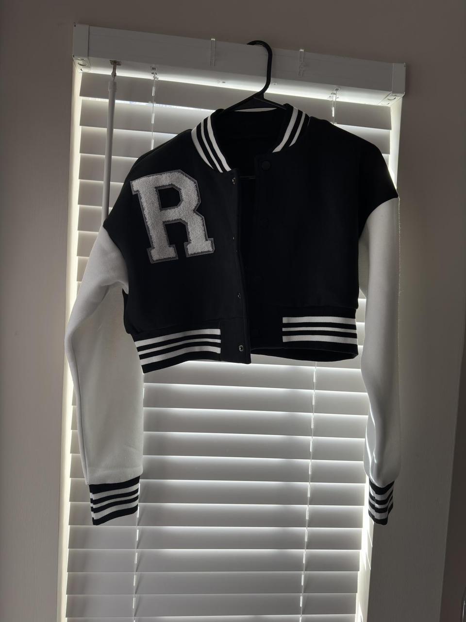 “R” letterman varsity jacket Still in good... - Depop