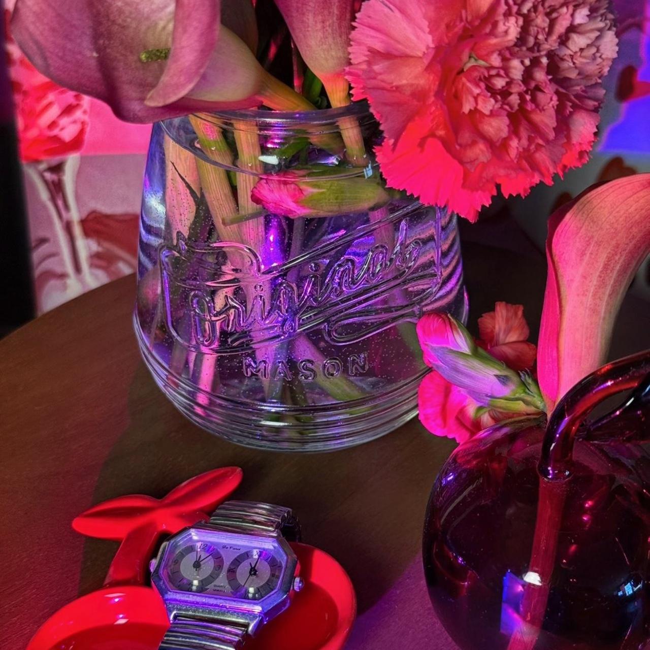 Vintage silver chunky watch So iconic and unique!... | Depop