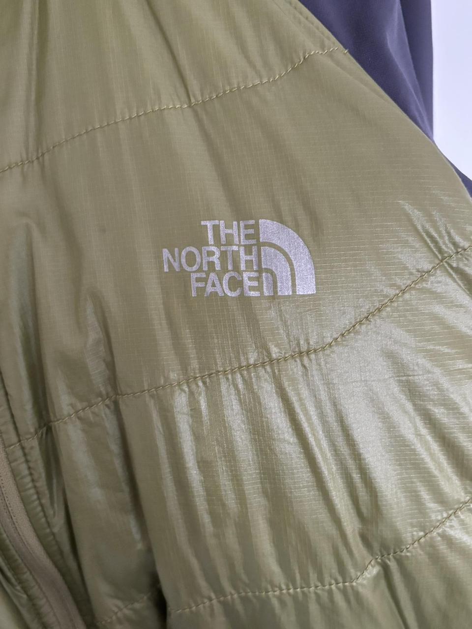 the north face green puffer jacket bought from a... - Depop