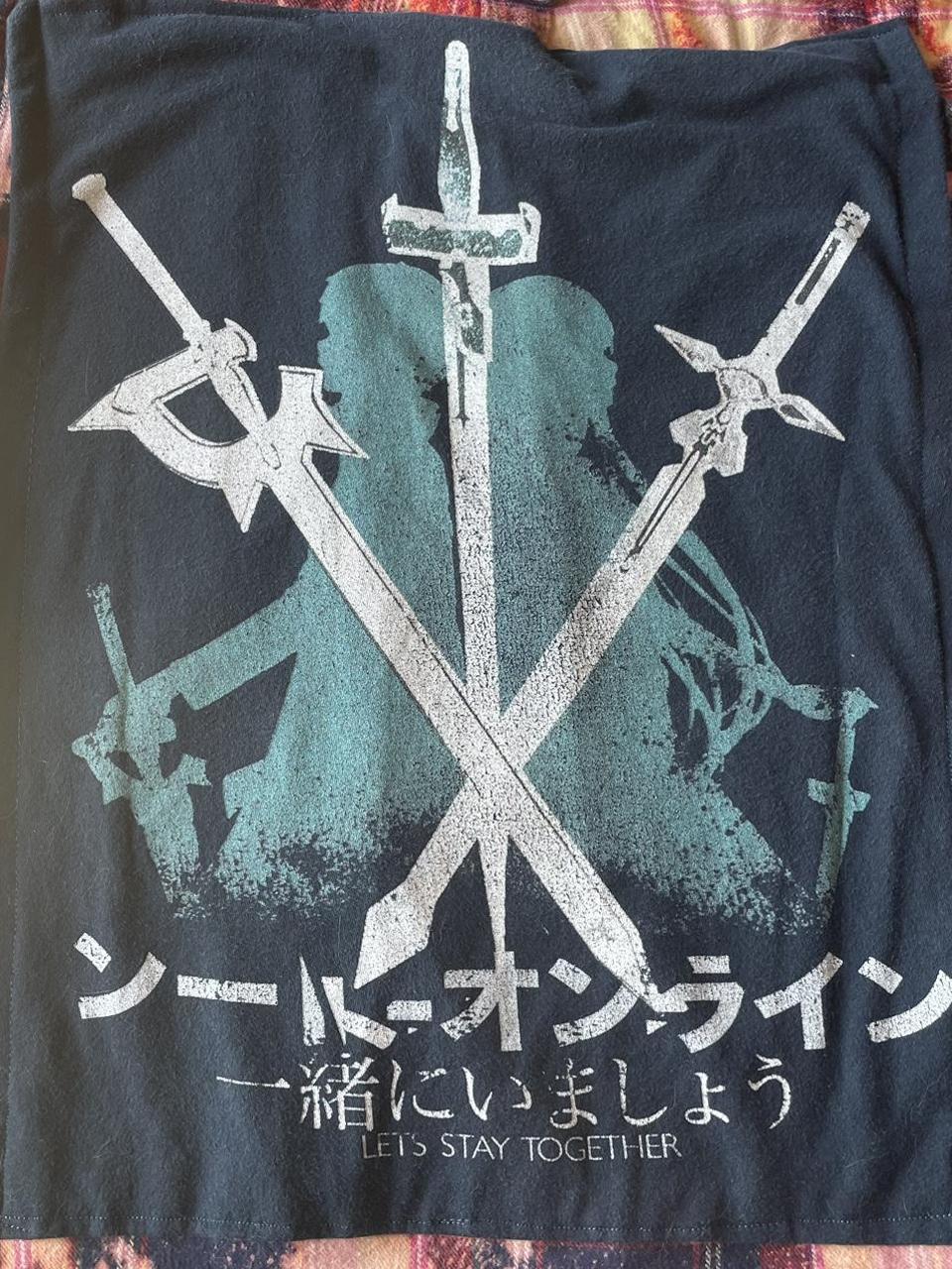 One of a kind SAO bleach flannel. Size M/L. Its a... - Depop