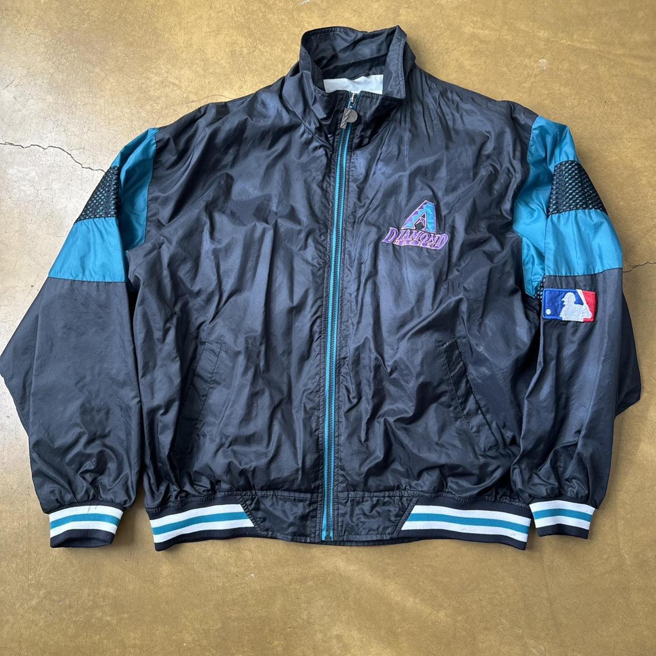 Vintage Diamondbacks Pro Player Windbreaker Jacket... | Depop