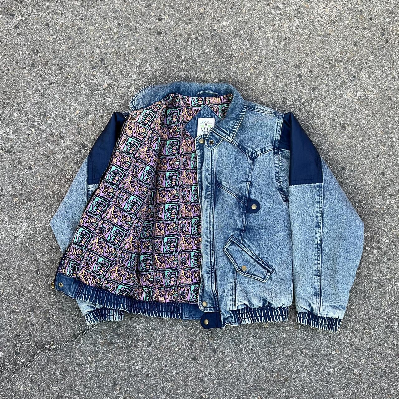 Vintage American Weekend Denim Jacket Size... - Depop