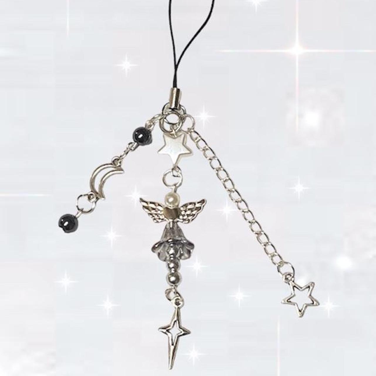 Star phone charm Handmade using beads, charms &... - Depop