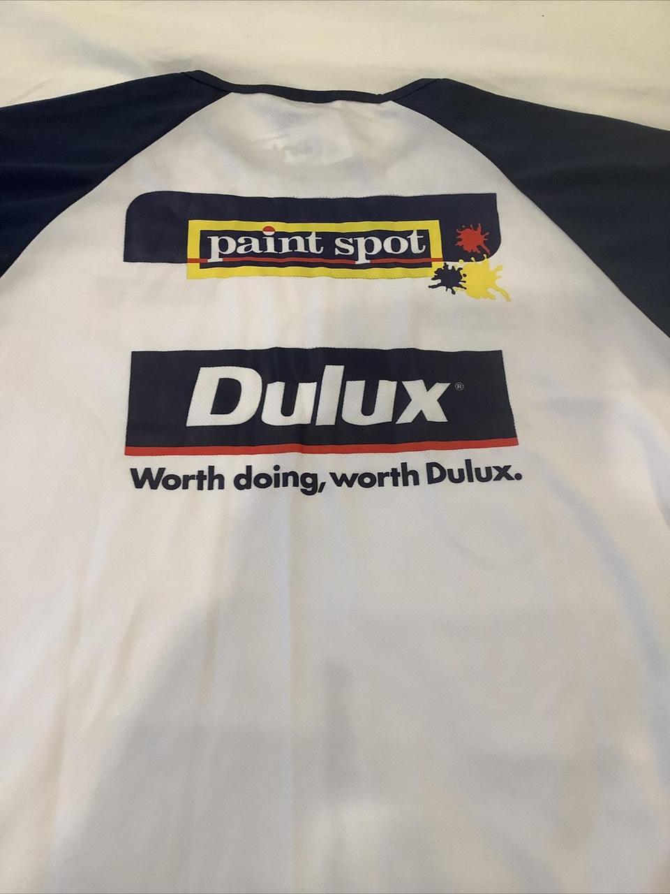 Rare dulux x paint spot employee t shirt. New with... - Depop
