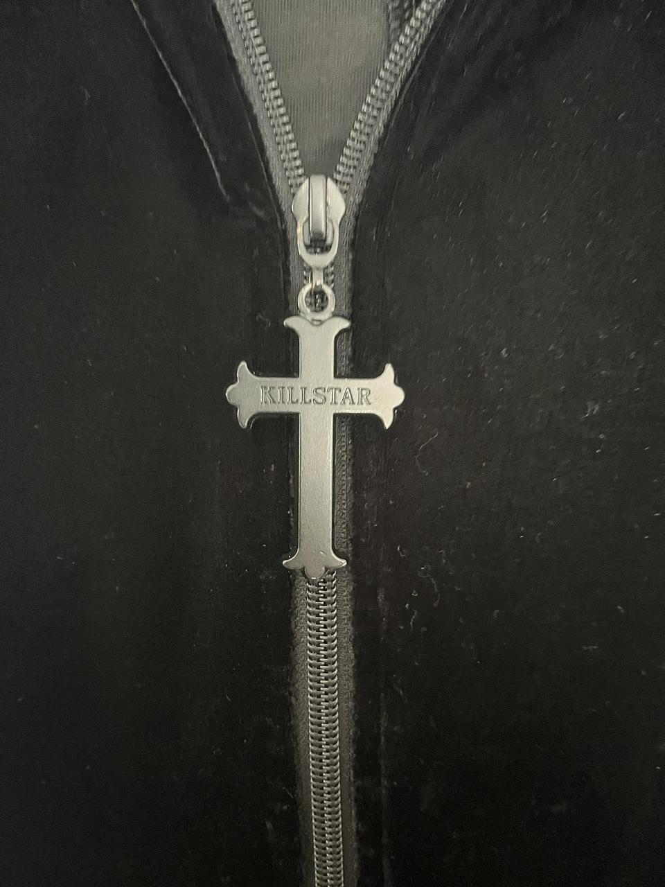 Killstar Lucinda Cloak Velvety black cloak $30... - Depop