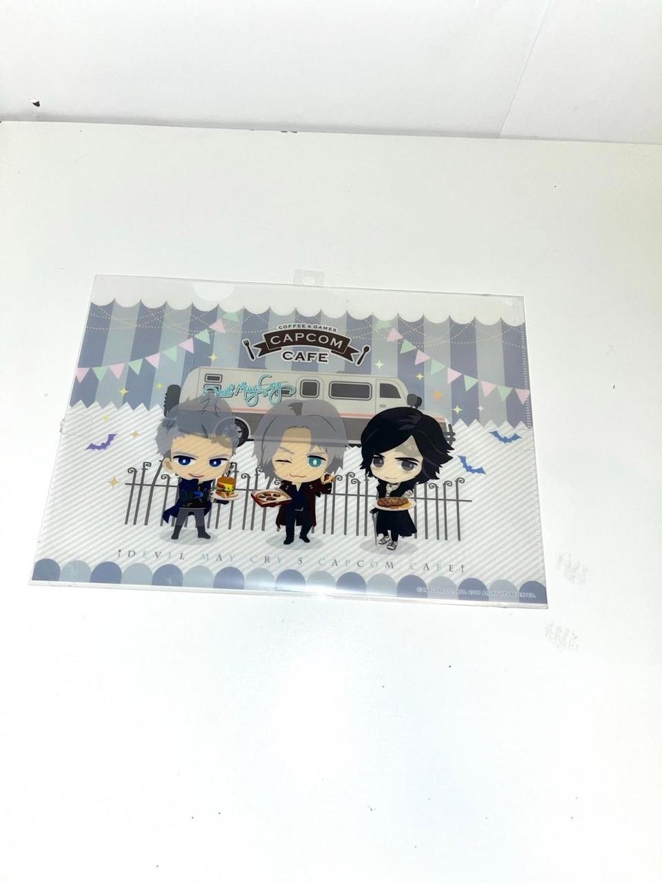 Capcom Cafe Japan Devil May Cry 5 clear file folder.... - Depop