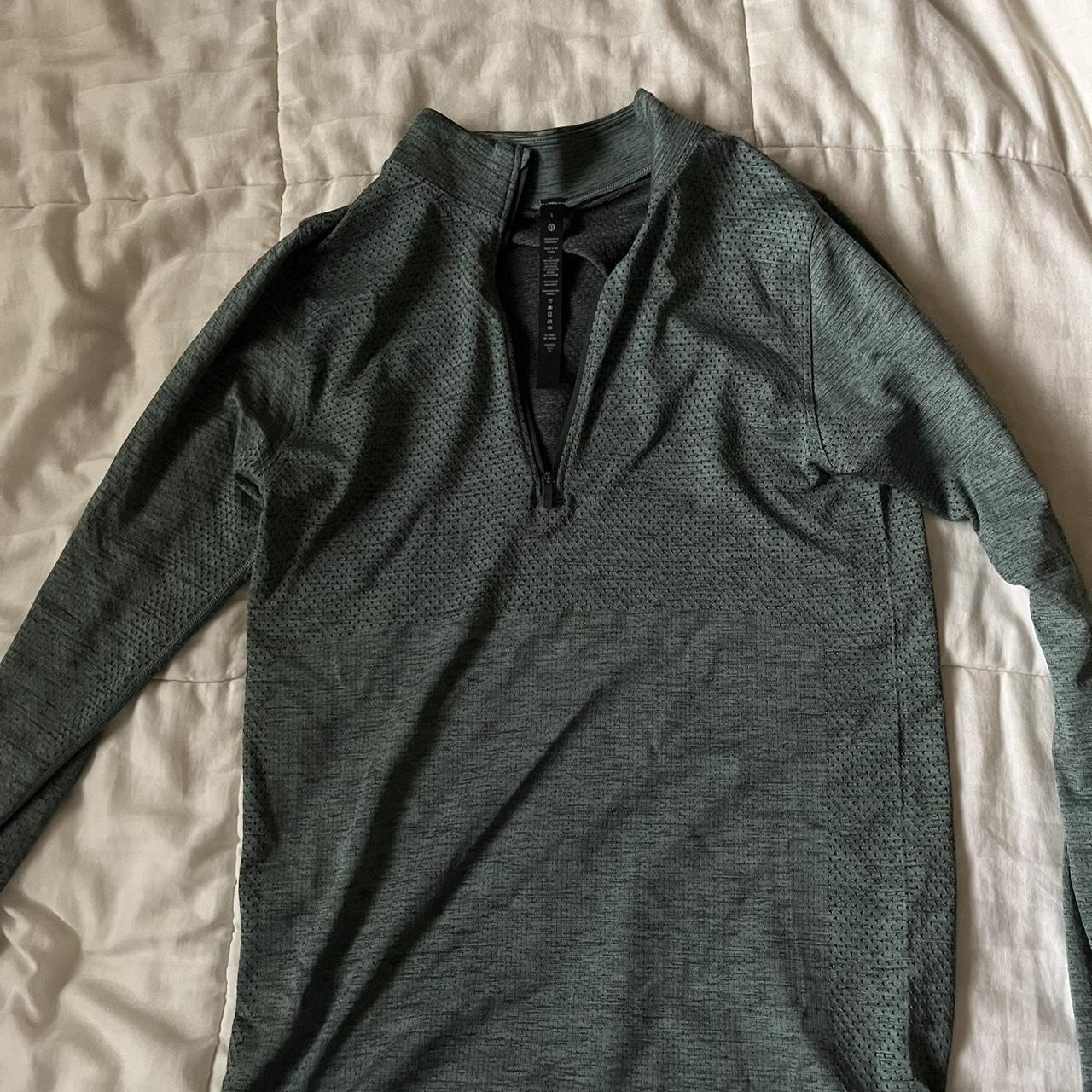 Lululemon Dry fit Half Zip #lululemon - Depop