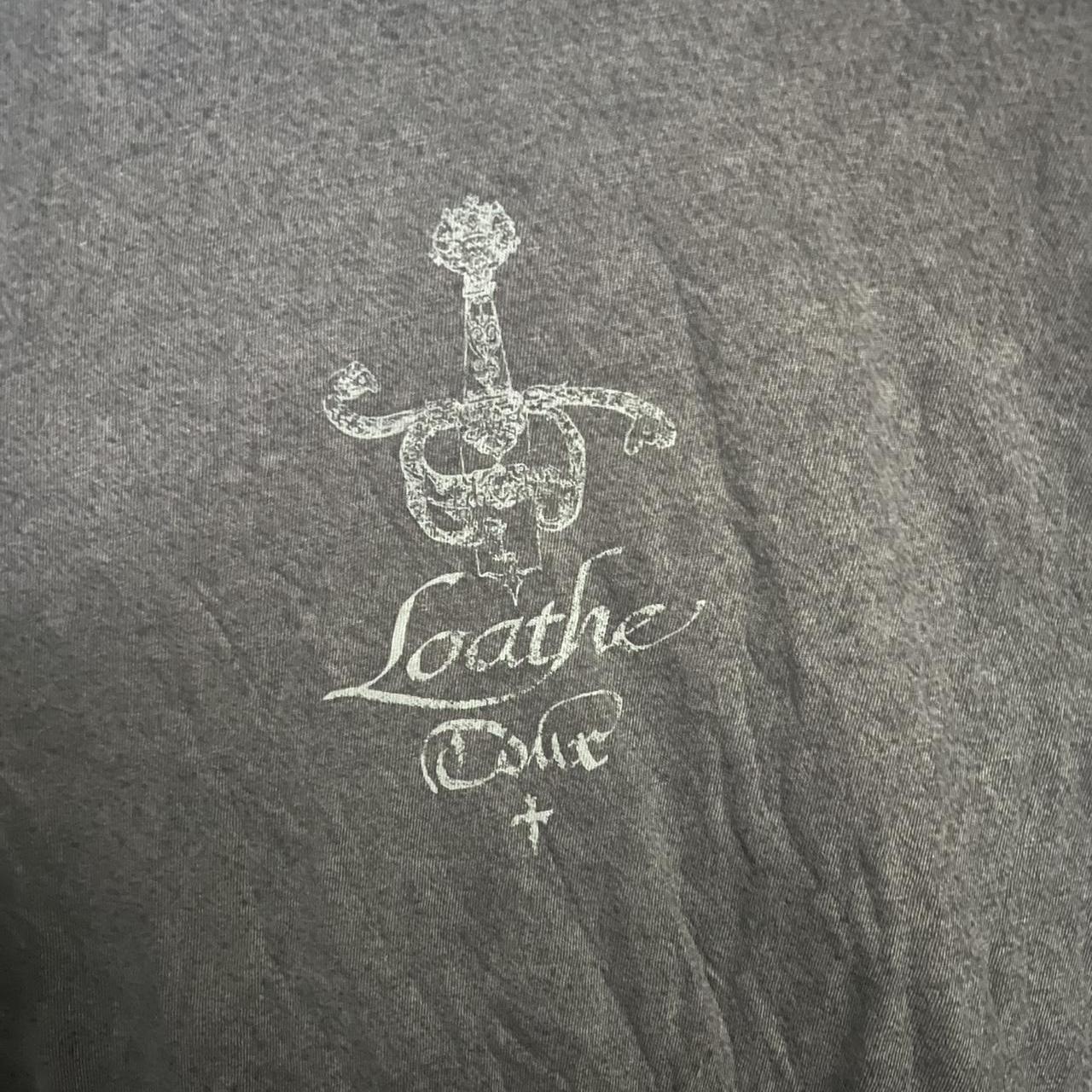 loathe tour tee 2025 vintage wash brand new newer... | Depop