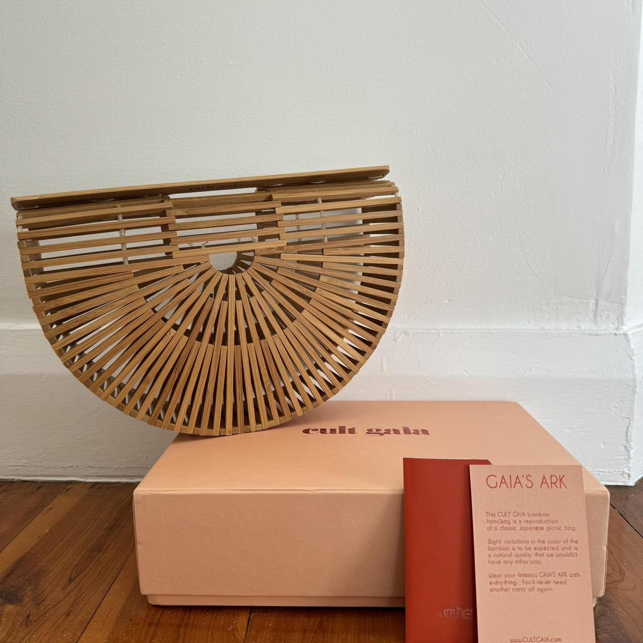 Stunning Cult Gaia Ark bag made from bamboo with its... - Depop