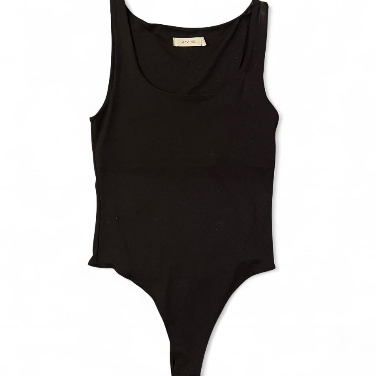 black supersoft glassons body suit. size m fits true... | Depop