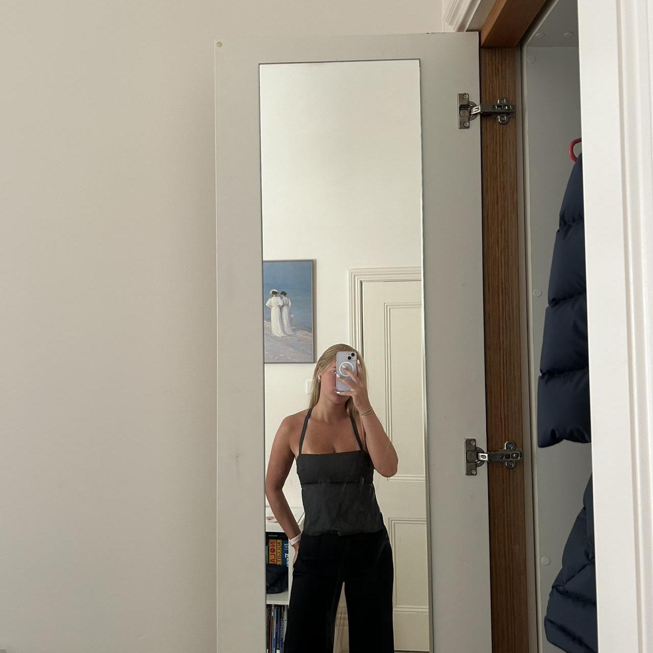 Universal Store strappy backless top Never... | Depop