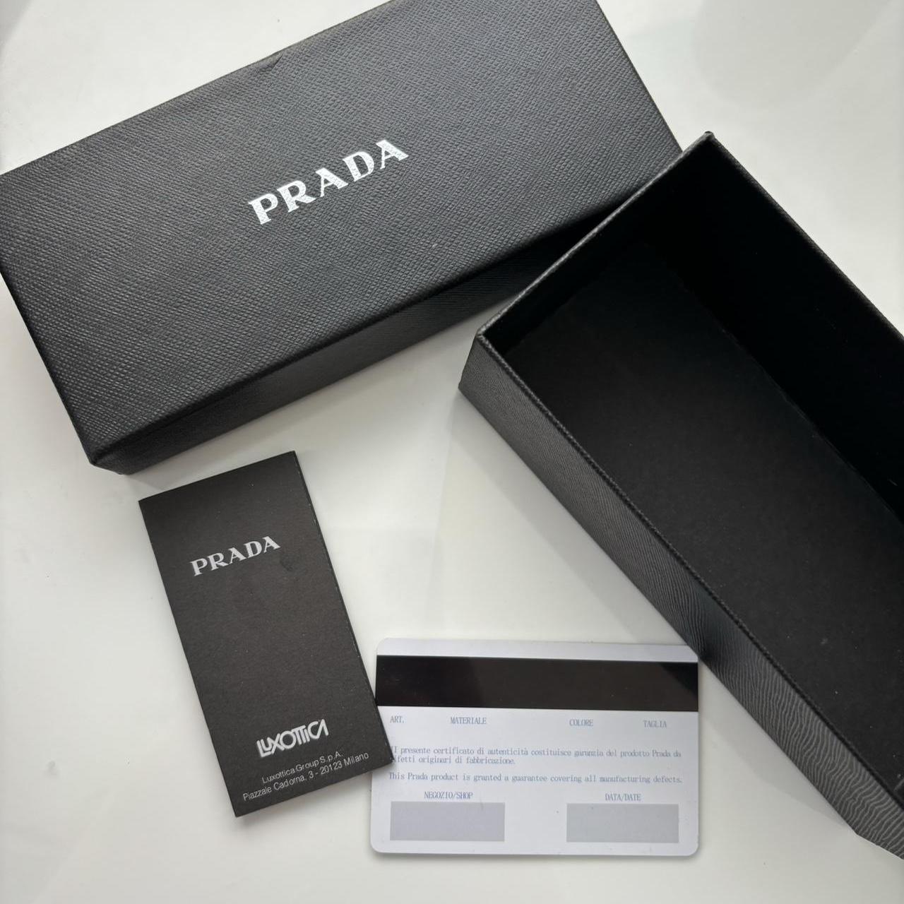 Prada Box with authentication card #Prada... - Depop