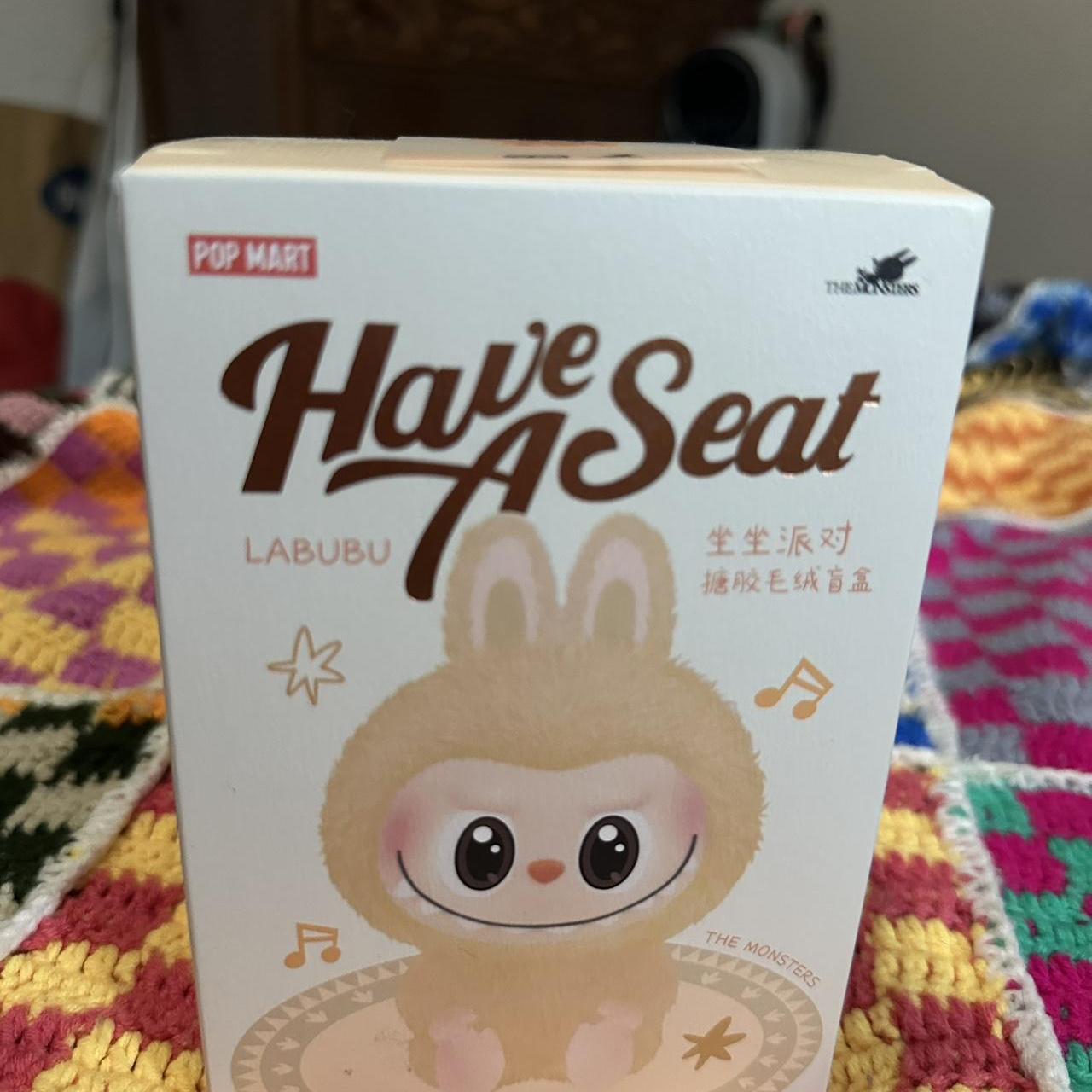 POPMART Authentic Have a Seat Labubu - Baba 🌟 bag is... | Depop