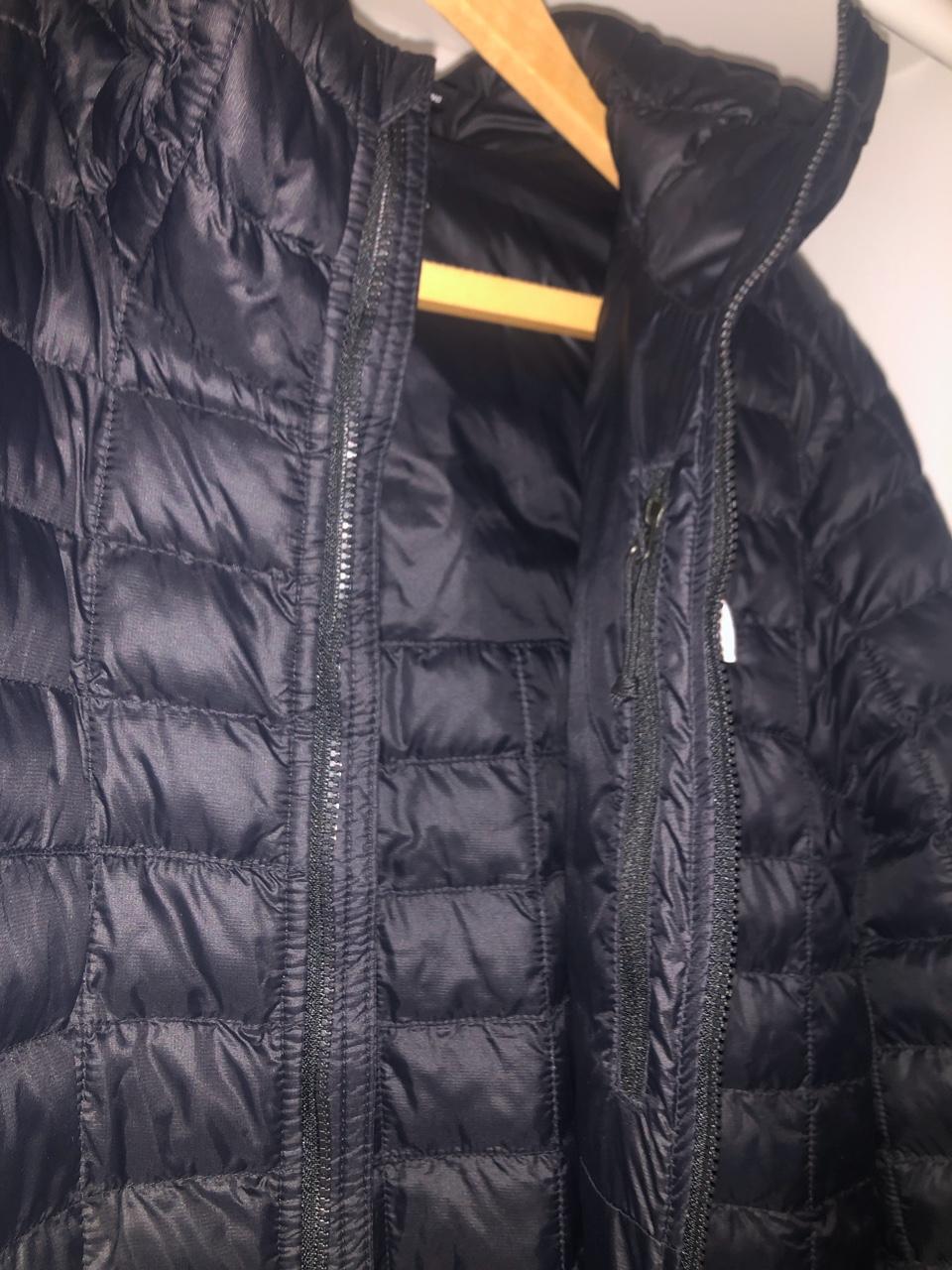 North Face jacket, square design, zip pockets,... - Depop