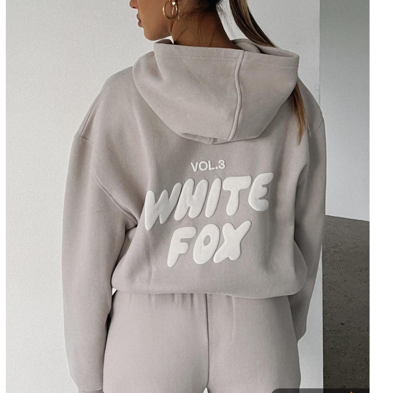 White fox offstage hoodie moon. Size S/M. Almost... | Depop