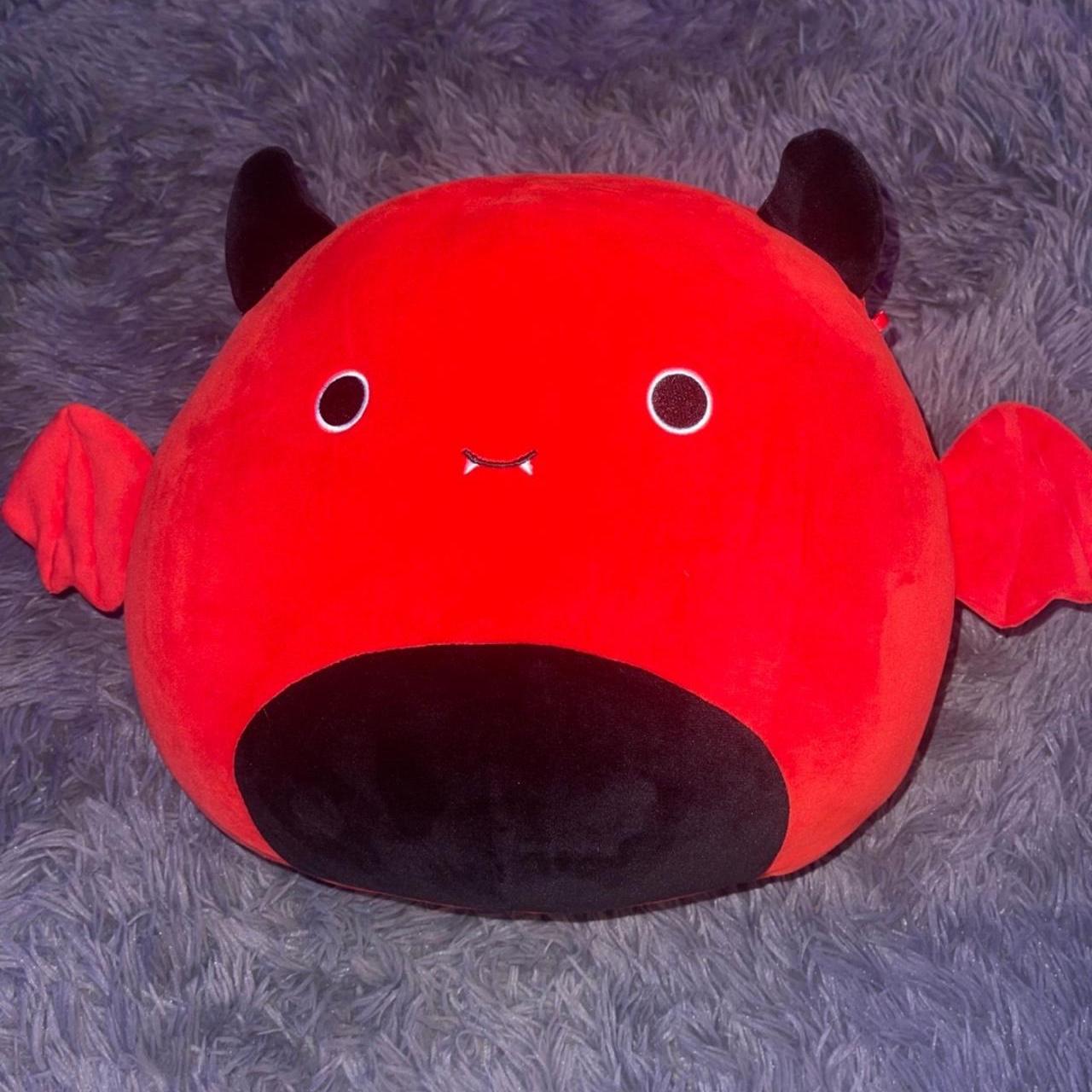 12” Dante the devil squishmallow #halloween #spooky... | Depop