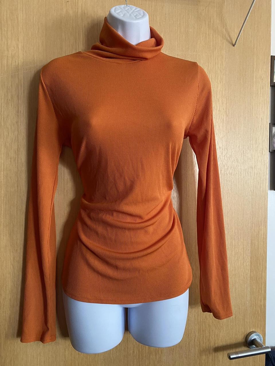Orange Turtle Neck #winterfashion Size: M Brand:... - Depop