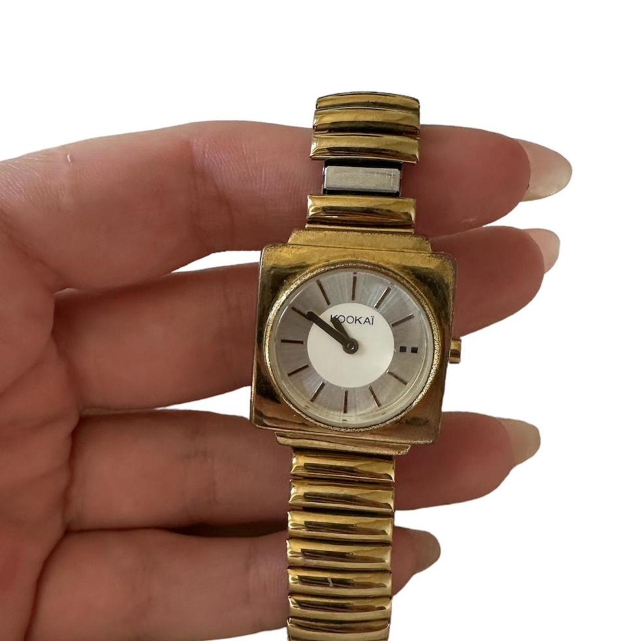 kookai vintage gold watch READ - needs a new... - Depop