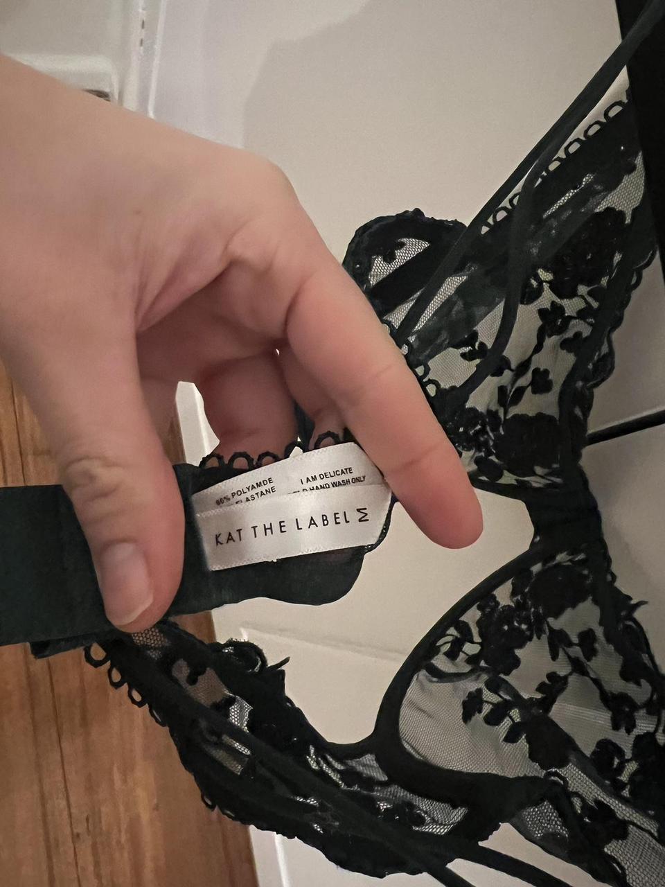 Kat the Label Nicolette Emerald bra Size M Only worn... - Depop