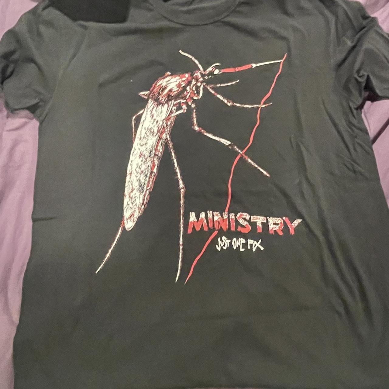 Ministry Just One Fix shirt from Hevens Basement,... - Depop