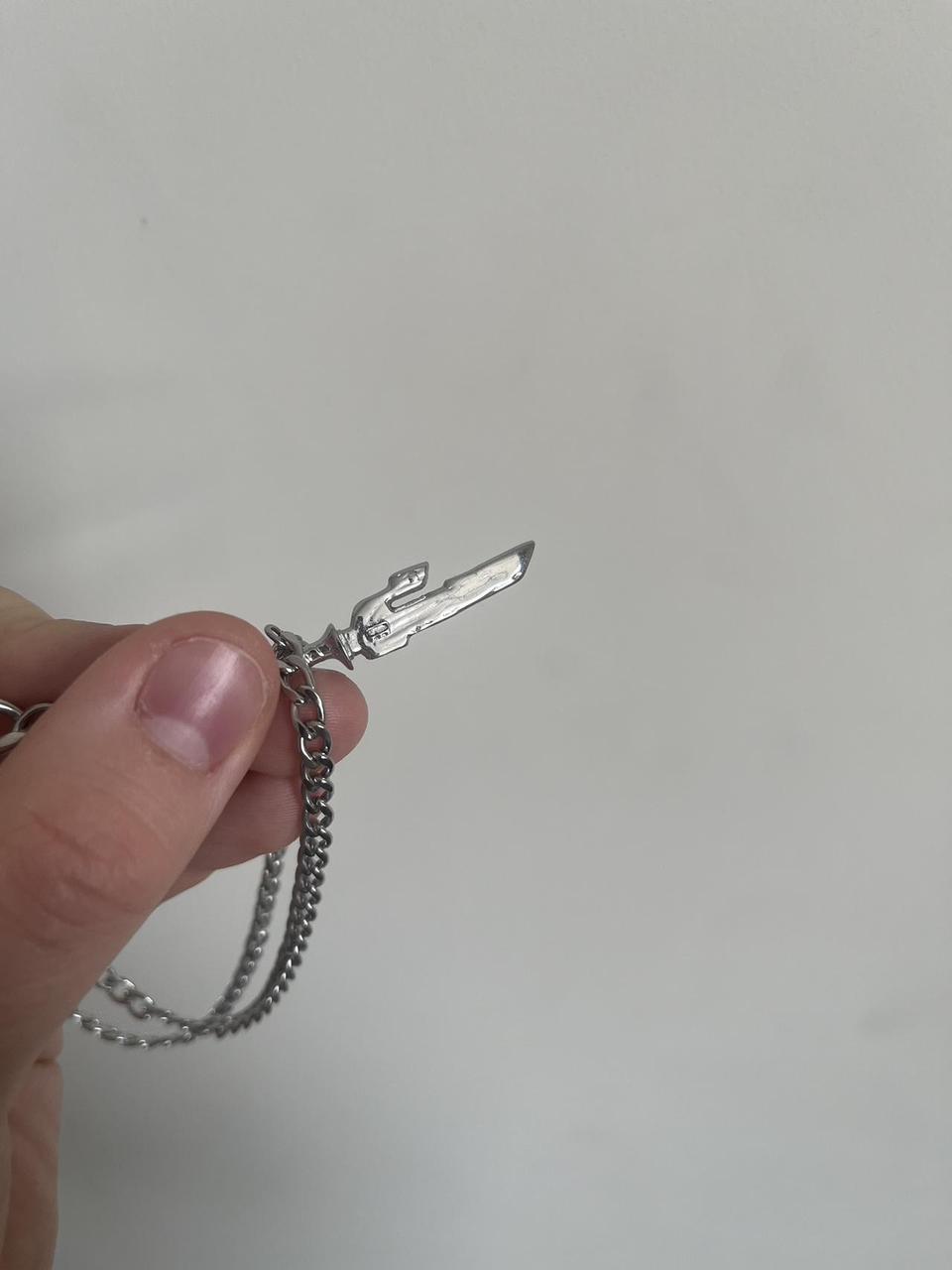 Jjk toji fushiguro blade necklace. Really good... - Depop