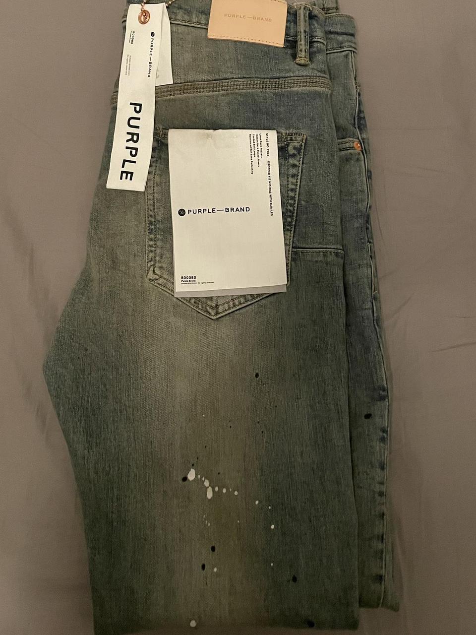 Purple Trapstar denim jeans #denim - Depop