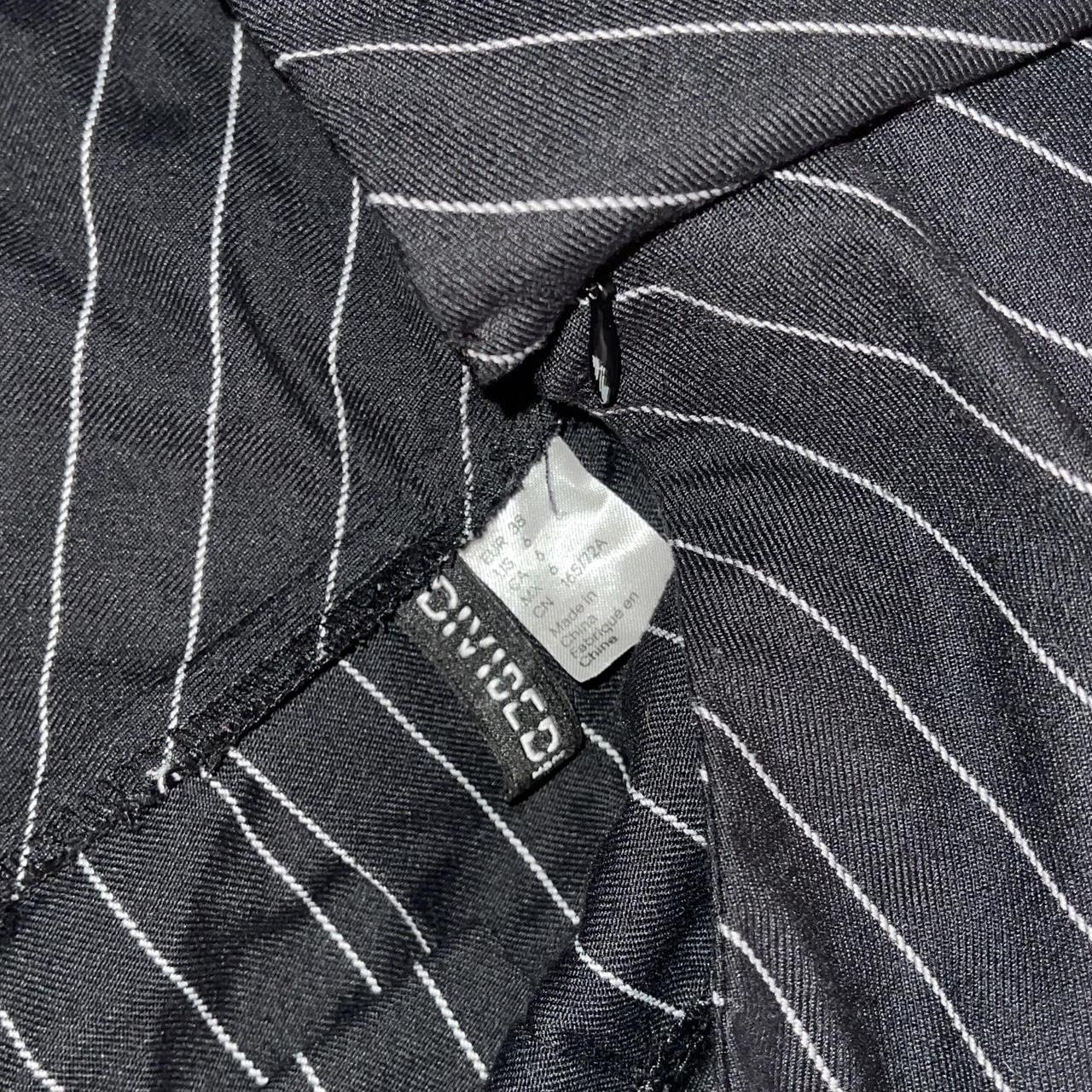 office siren pinstripe mini skirt! brand says... | Depop