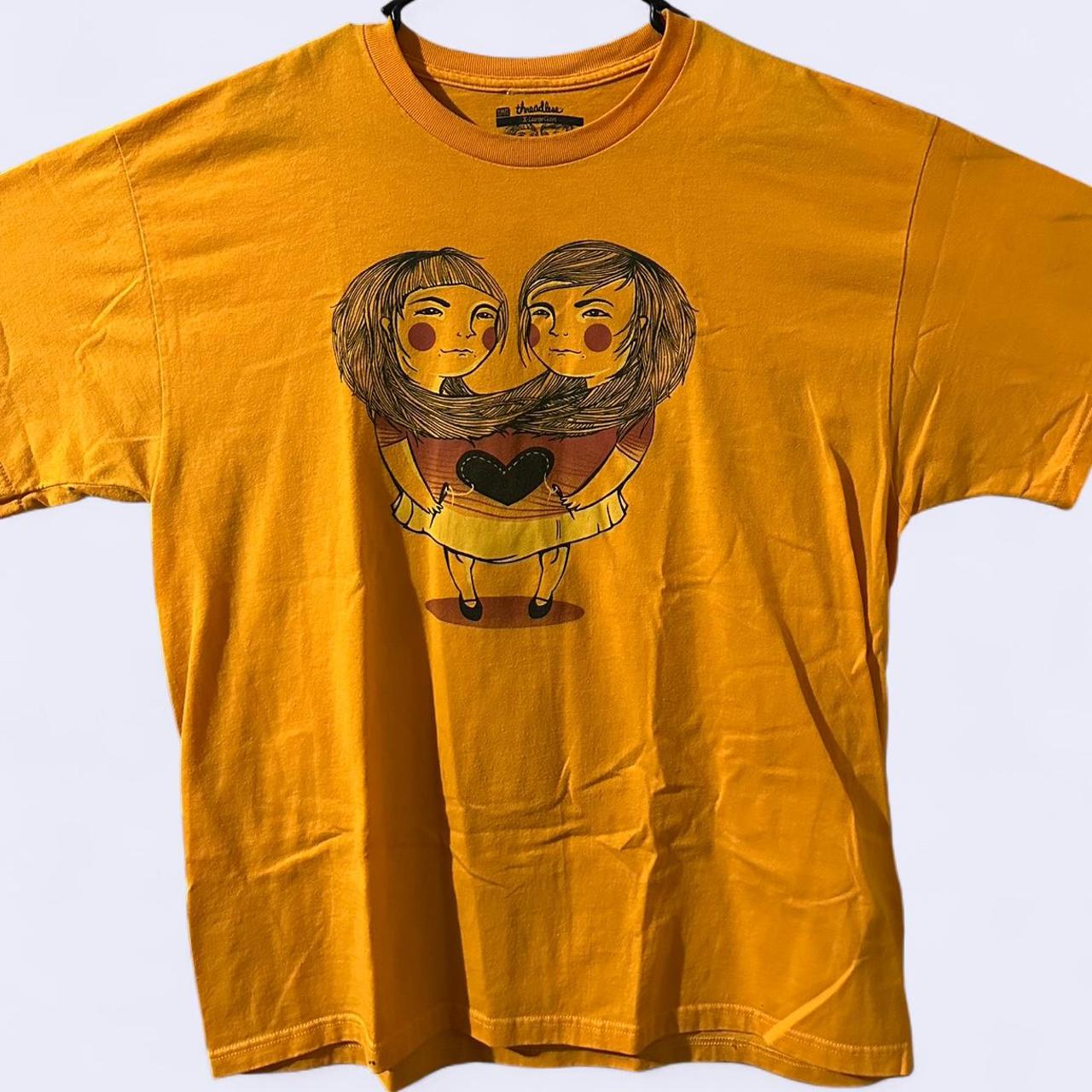 threadless brand “two guys” graphic tee men’s size... | Depop