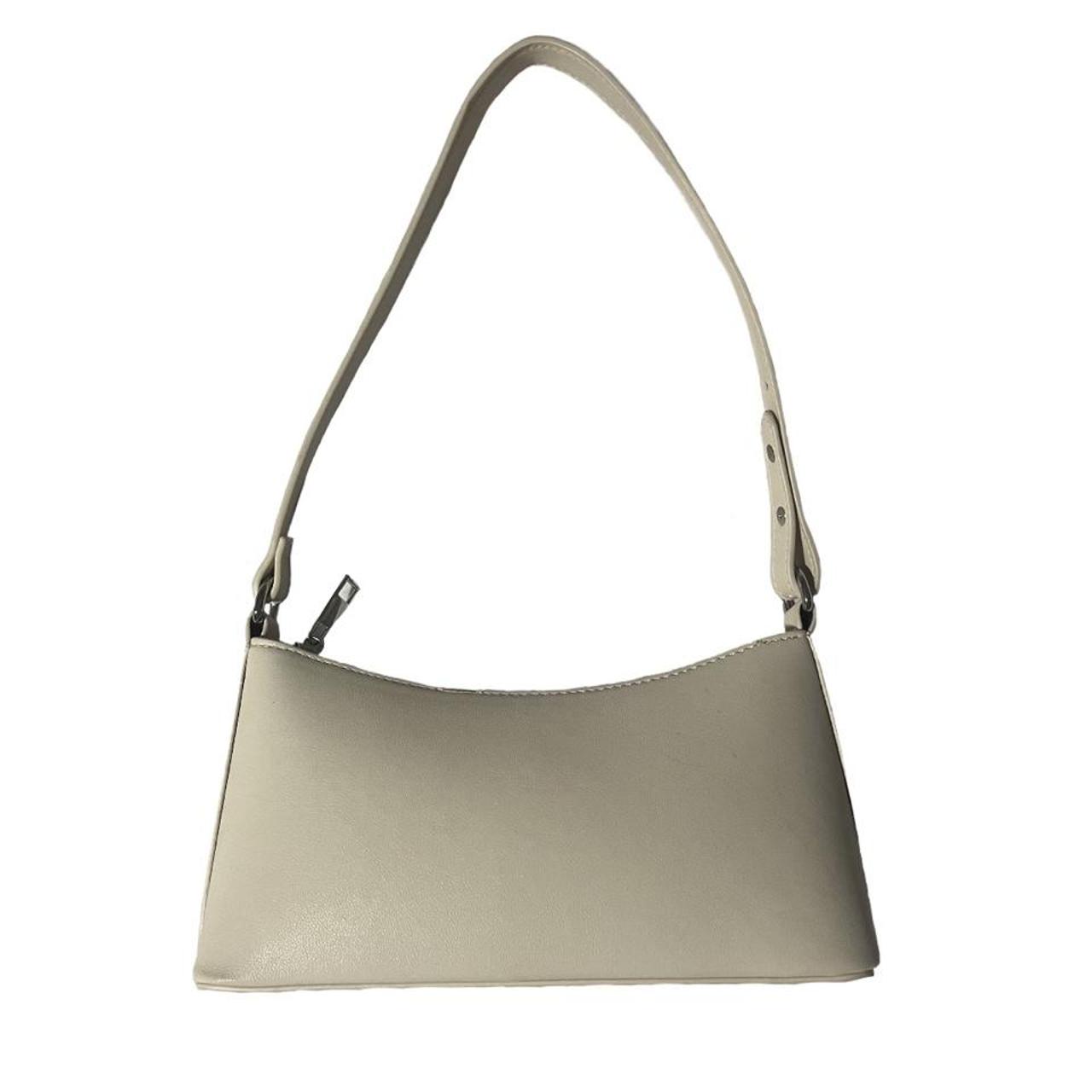 stunning small light cream shoulder bag U^ェ^U worn... - Depop