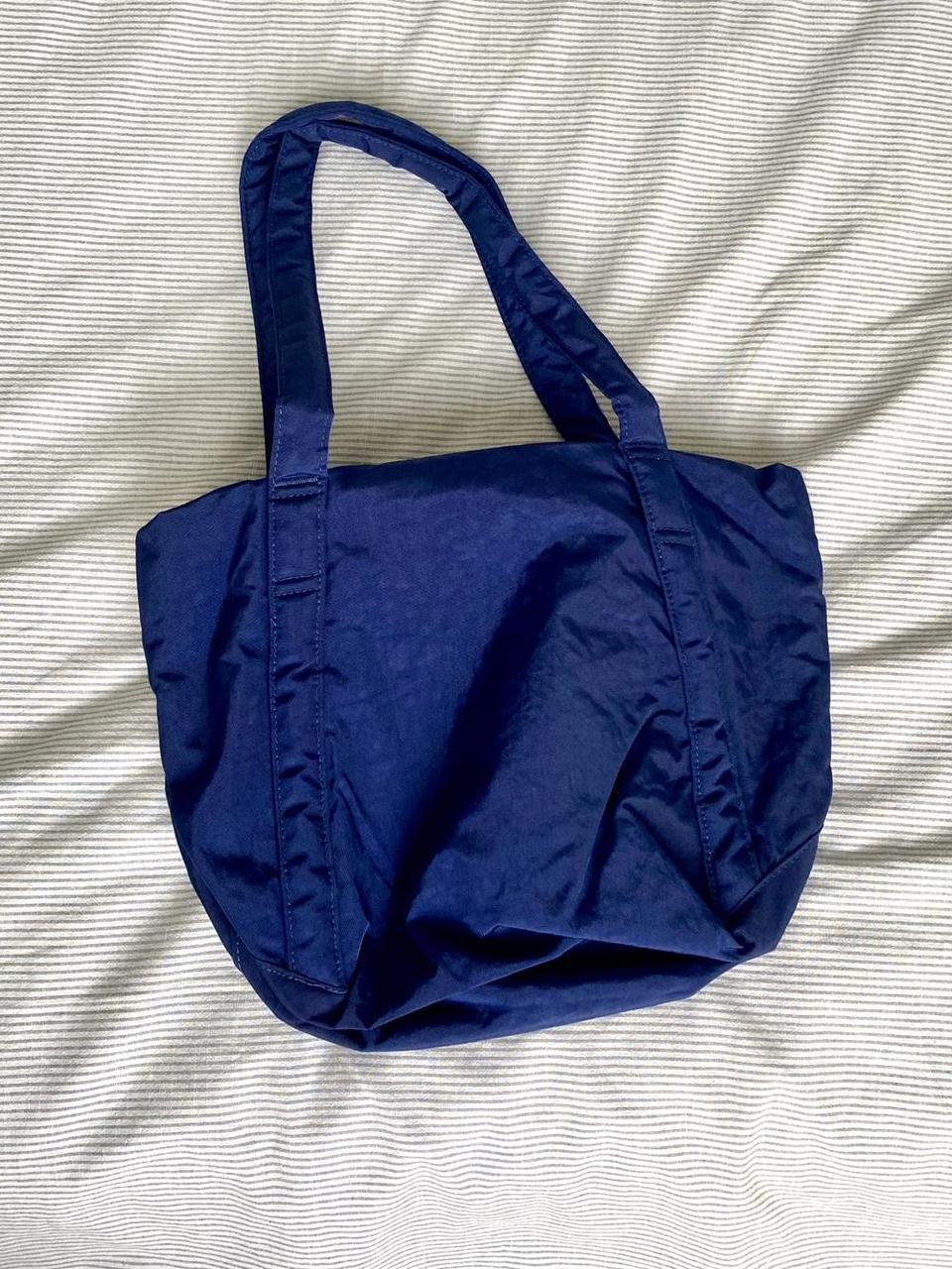 Navy blue mini cloud bag from Baggu Brand new!... - Depop