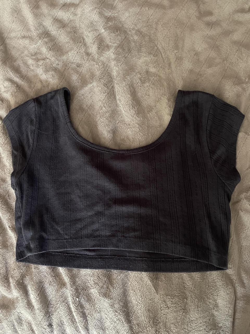 Colsie Cropped pj top -bought from target -light,... - Depop