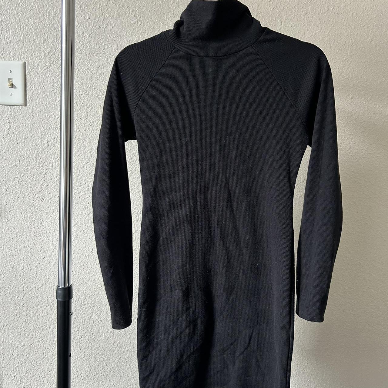 Black turtleneck dress #turtleneckdress | Depop
