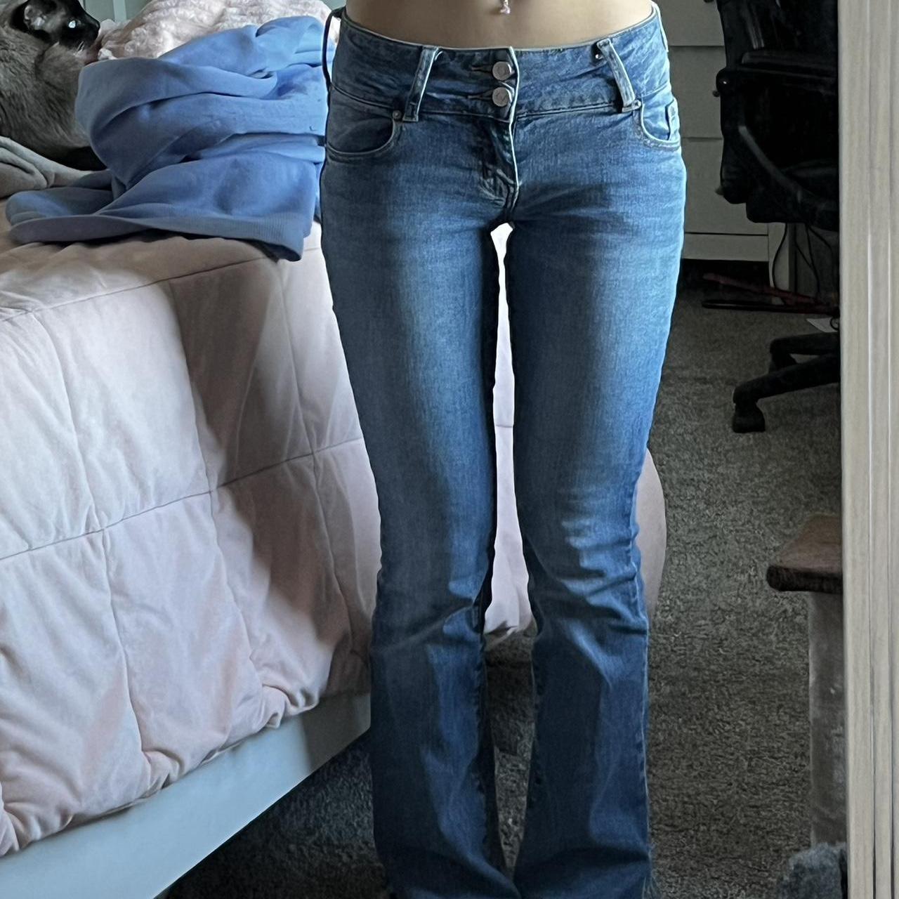 Super cute Lowrise bootcut pacsun jeans! Originally:... - Depop