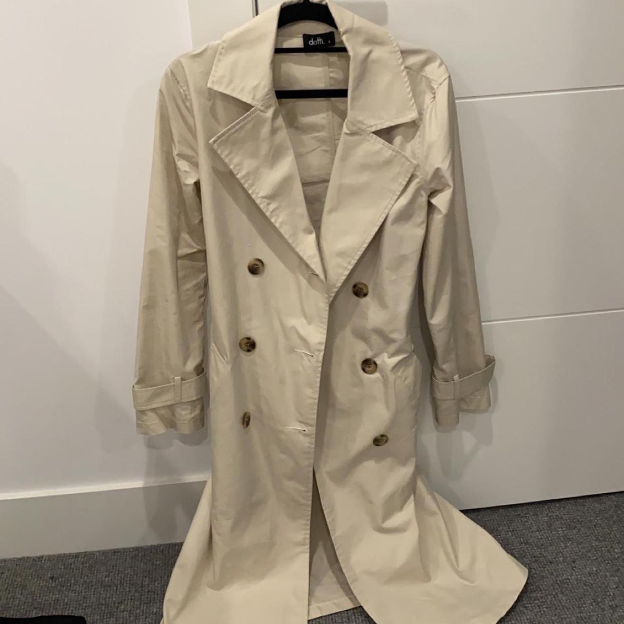 Dotti beige trench coat Worn twice, in excellent... - Depop