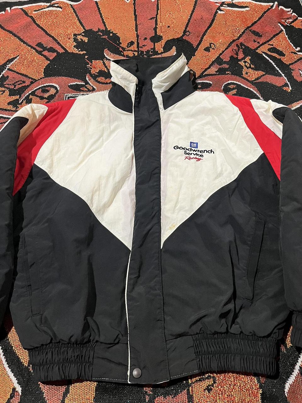 Vintage Nascar Racing Jacket, size Large, made in... - Depop
