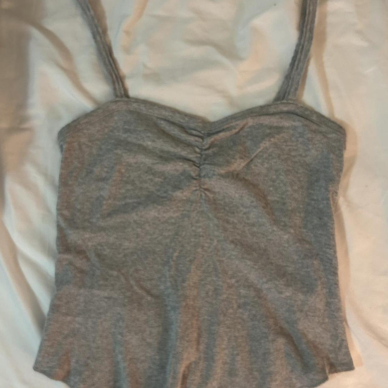 urban outfitters full length Grey cami top w/... | Depop