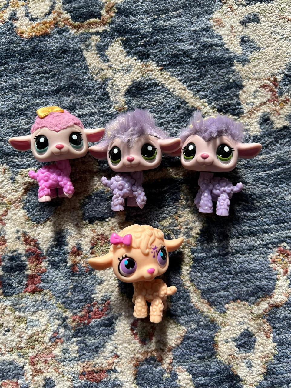 Littlest Pet Shop/ LPS lamb lot! includes 3 lambs +... - Depop
