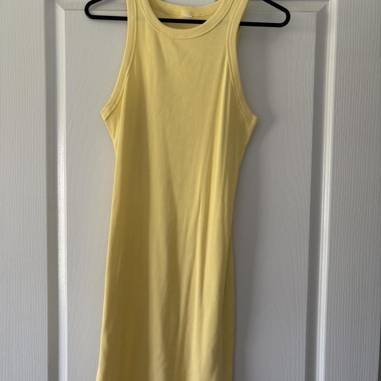 Kmart Yellow mini dress Size 8 but tags are cut off | Depop