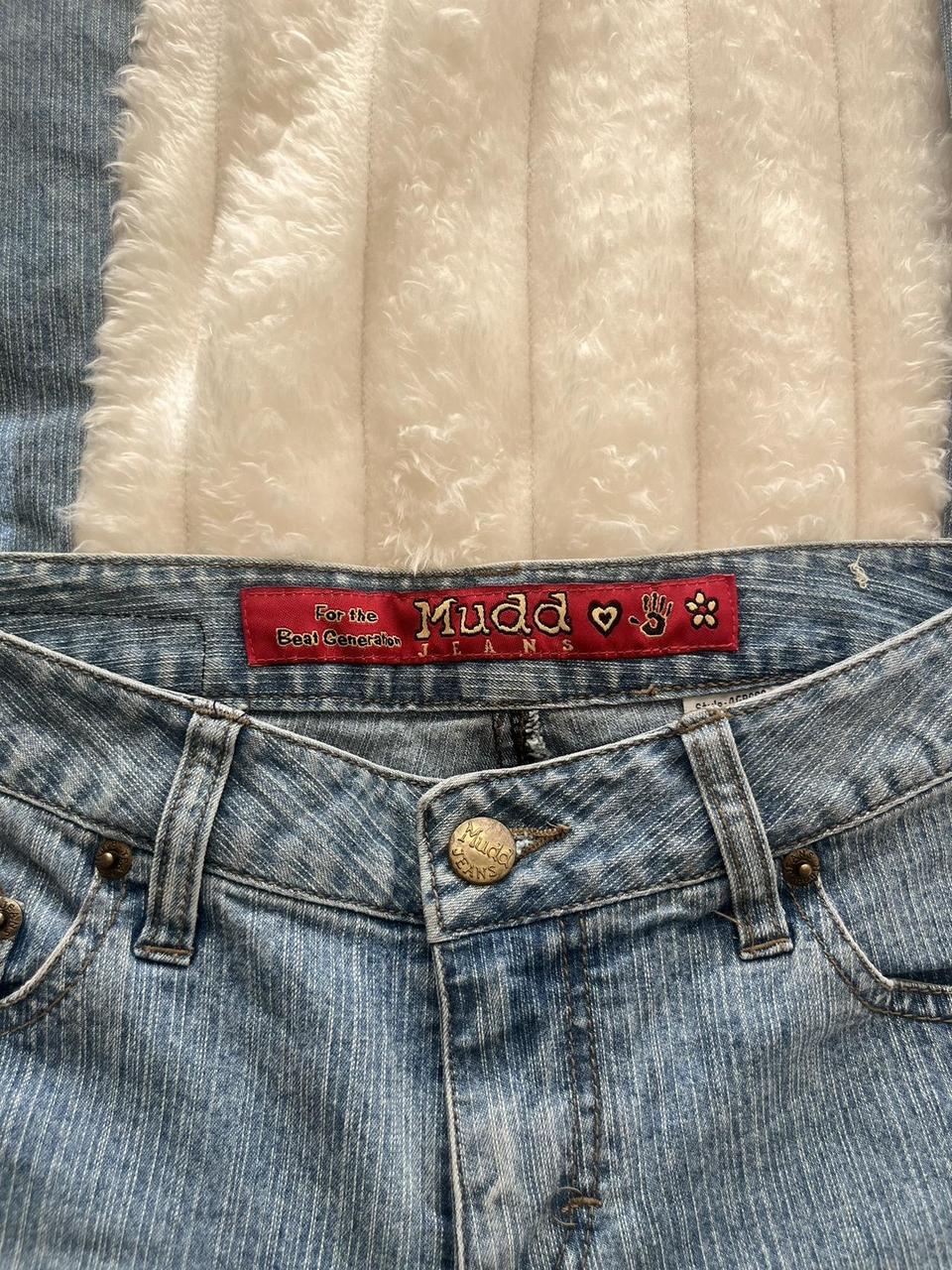 mudd light washed flared jeans waist 30 inseam 31... - Depop